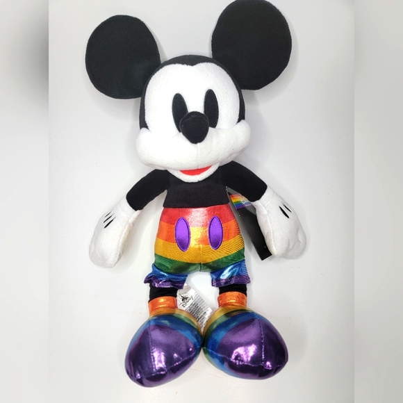 Disney | Other | Disney Mickey Mouse Lgbt Pride Rainbow Plush Dolls ...